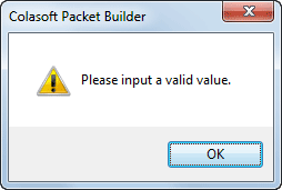 Packet Builder - Edit Packets